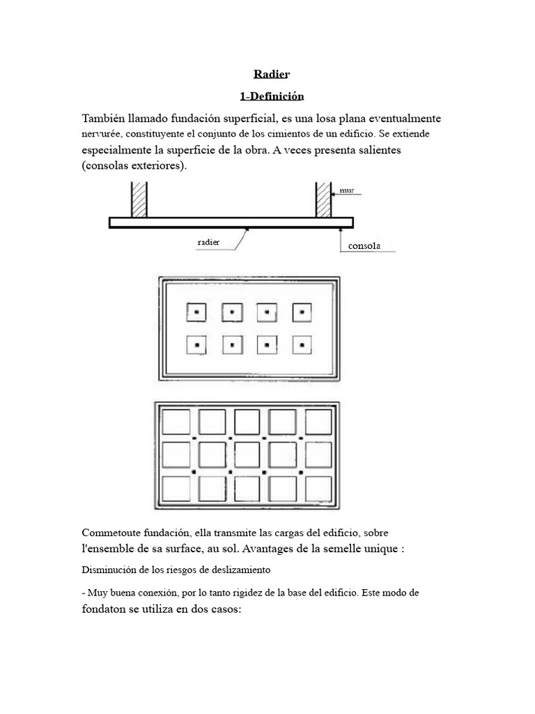 Guía Completa sobre Radier en Construcción | PDF | Hormigón | Bóveda ...