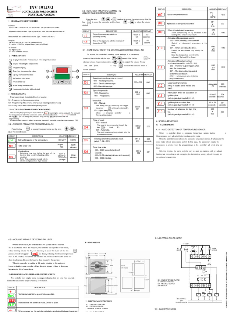 INOVA_manual_inv_19143 | PDF | Sensor | Parameter (Computer Programming)
