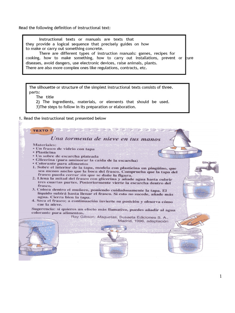 instructional text | PDF