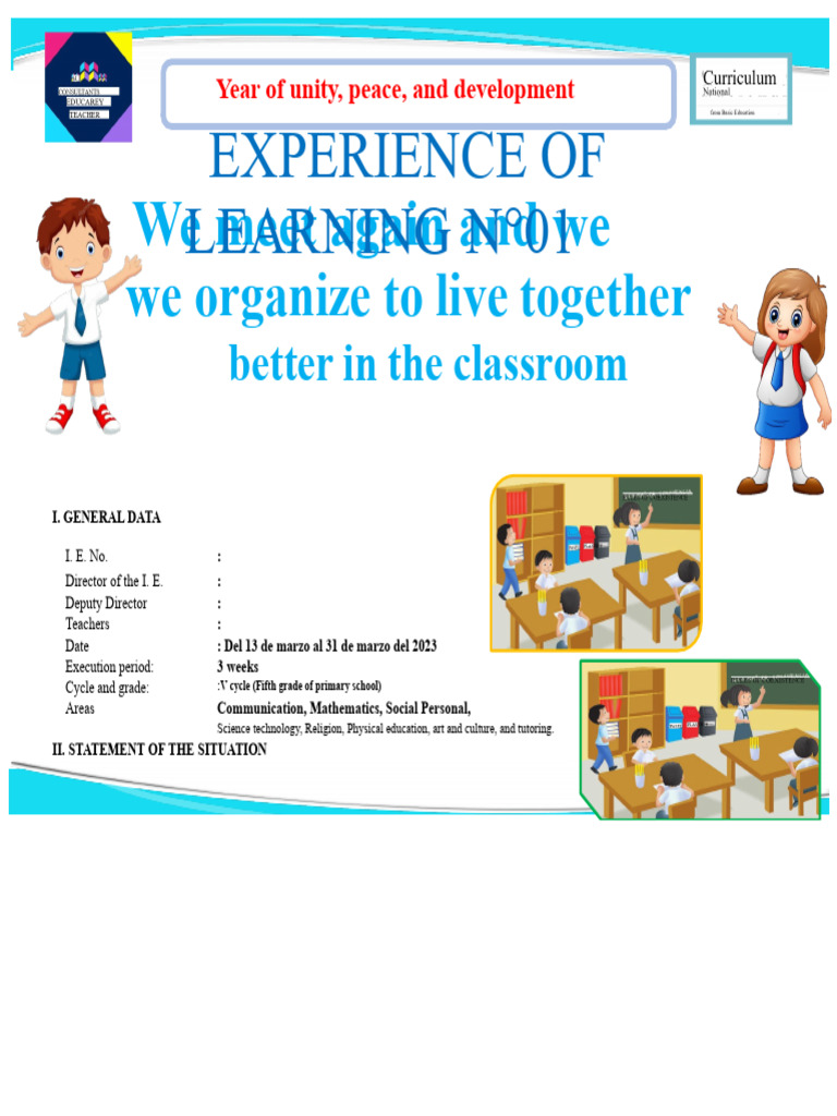 Classroom Harmony and Teamwork Guide | PDF | Information | Data