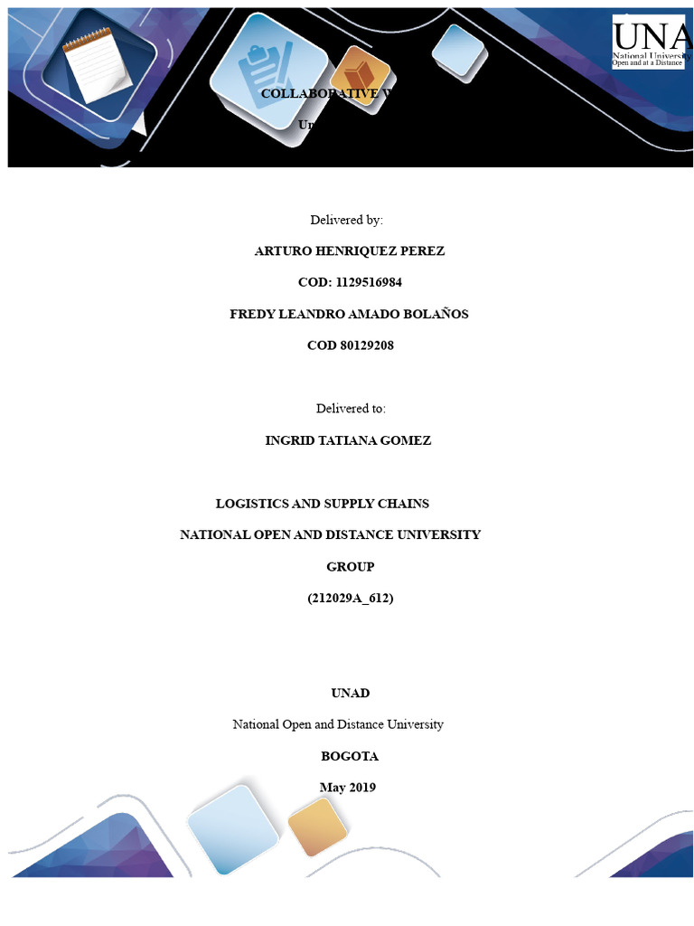 Unit 1-Task 1 - Understanding Logistics Management | PDF | Logistics ...