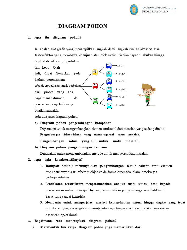 Diagram Pohon - Definisi Dan Prosedur | PDF