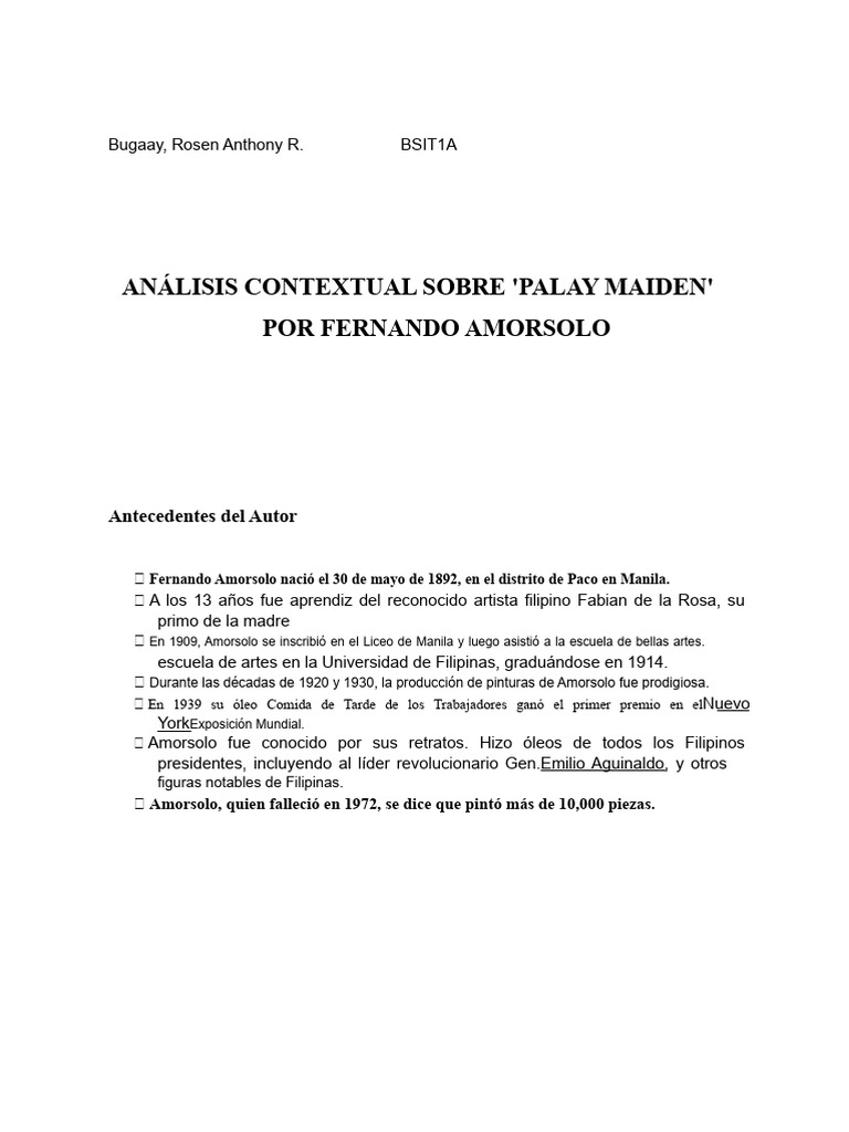 RIPH PALAY MAIDEN | PDF | Filipinas | Belleza
