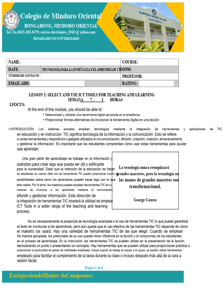 MÓDULO 3-LECCIÓN 2 | PDF | Infografia | Código QR