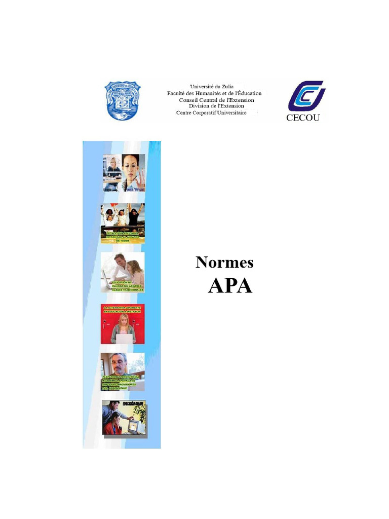 Guide des normes APA pour articles scientifiques | PDF | Guillemet ...