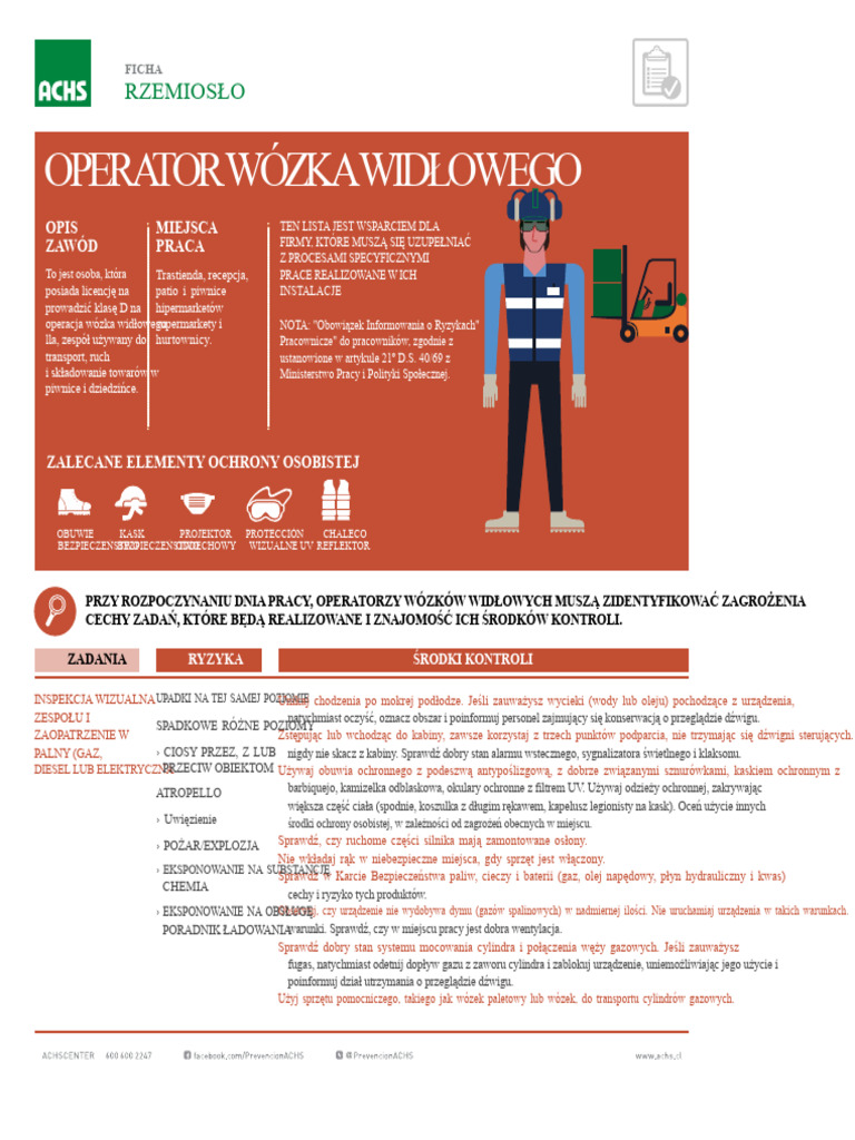 FO_operator wózka widłowego | PDF