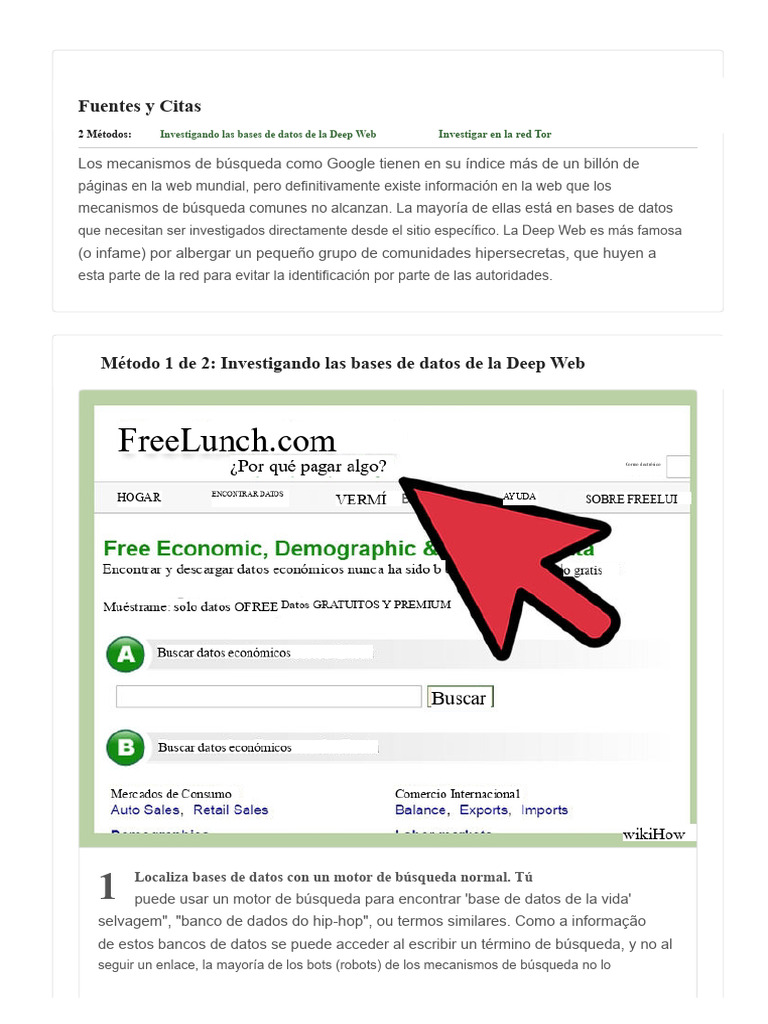 Cómo Buscar en La Deep Web: 11 Pasos (Con Imágenes) | PDF | Internet ...