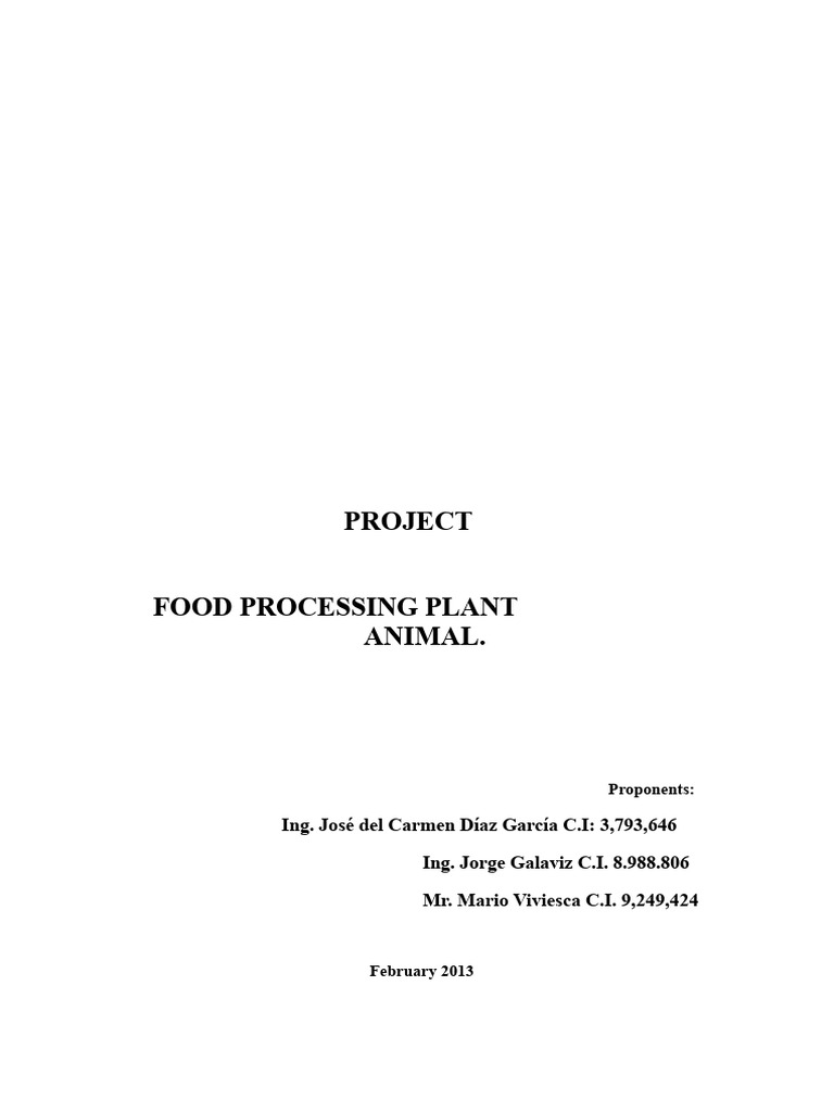 Animal Feed Processing Plant Overview | PDF | Foods | Flour