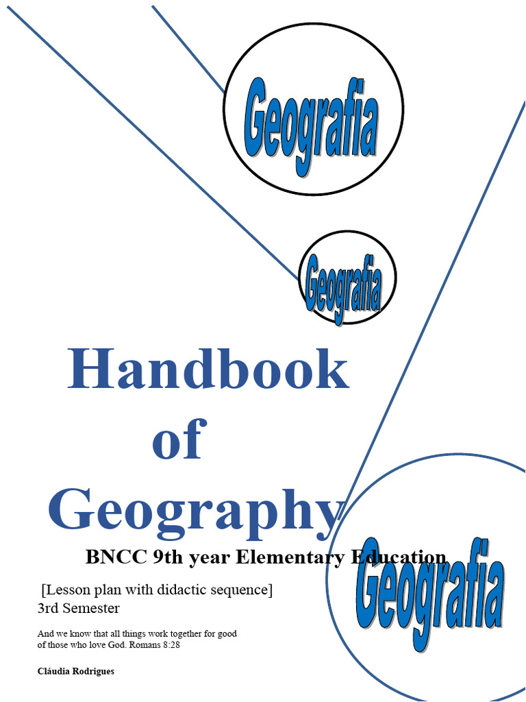 BNCC Booklet Geography 9th Grade 3rd Quarter1 - 220518 - 230556 | PDF ...