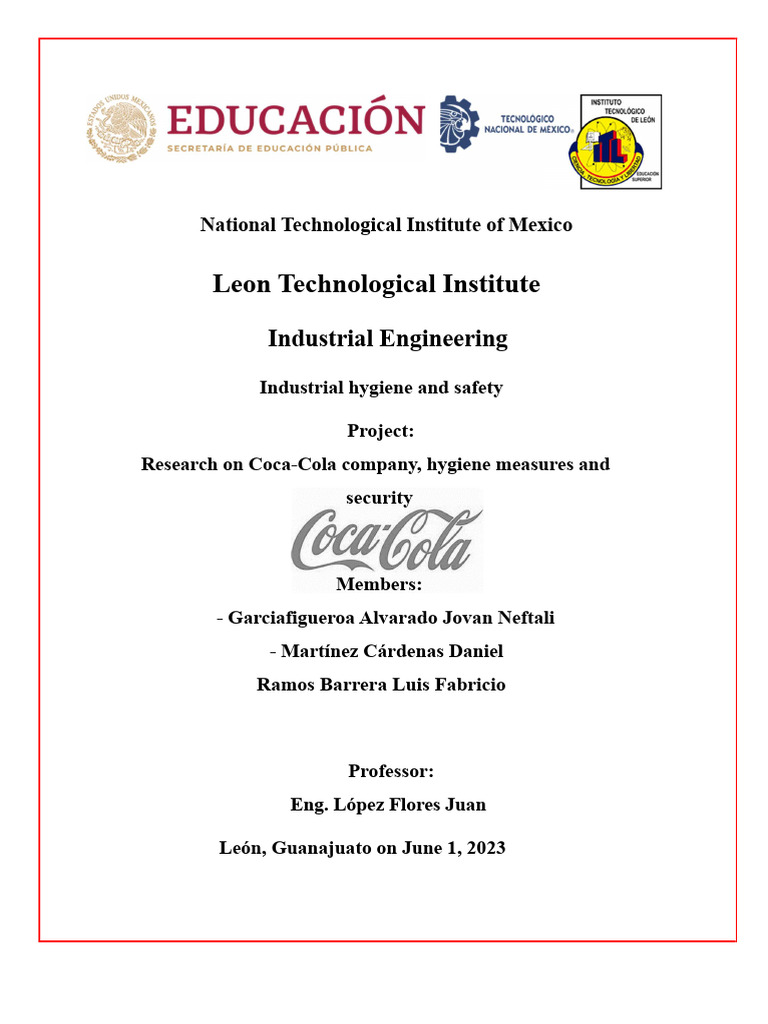 Safety and Hygiene Manual Final | PDF | Occupational Safety And Health ...