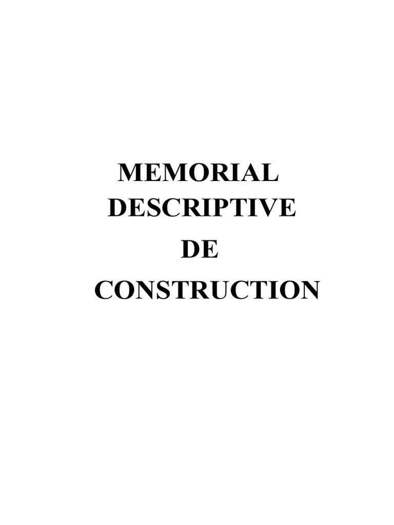 Descriptive Memorial - Inn | PDF | Tile | Plaster