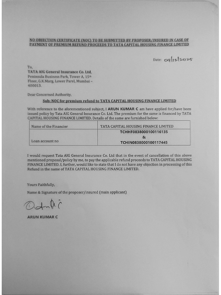Insurance Cancellation Request | PDF