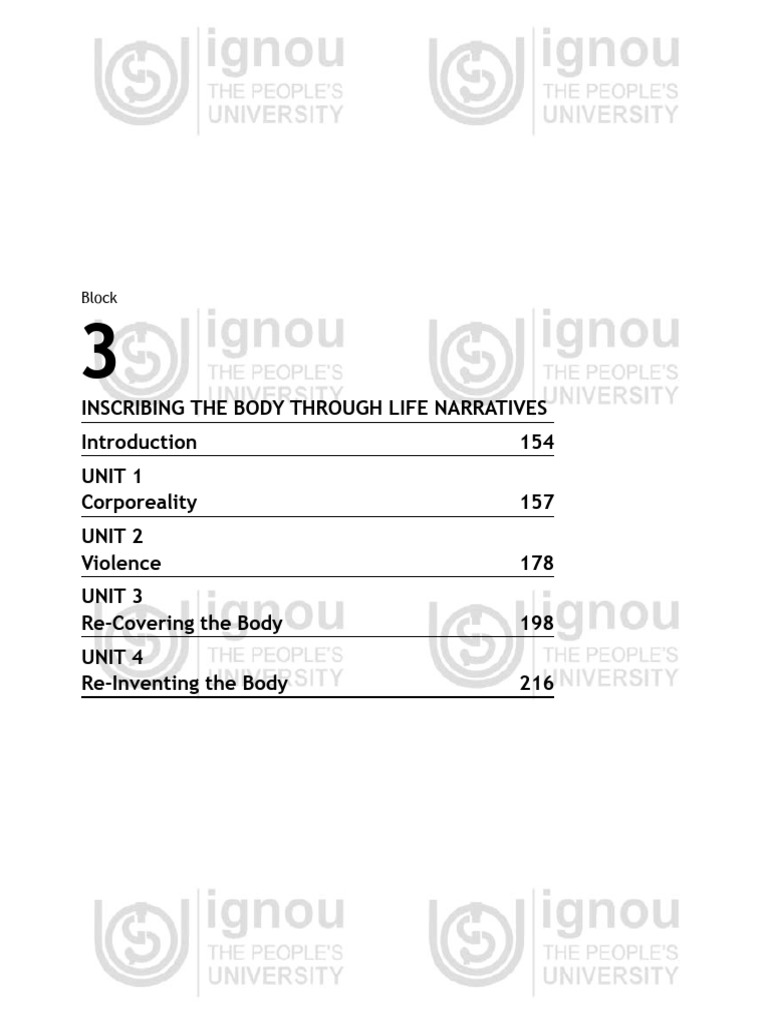 Mgs-008b3e Block 3 | PDF | Autobiographies