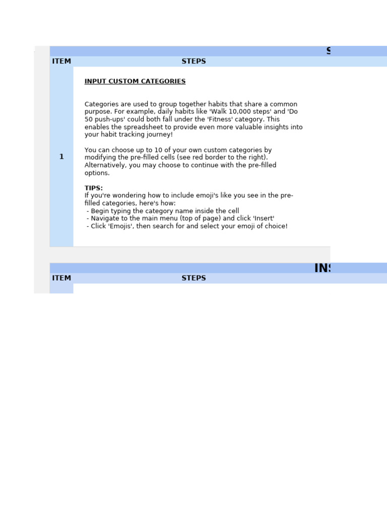 Habit Tracker. | PDF | Habits | Computing