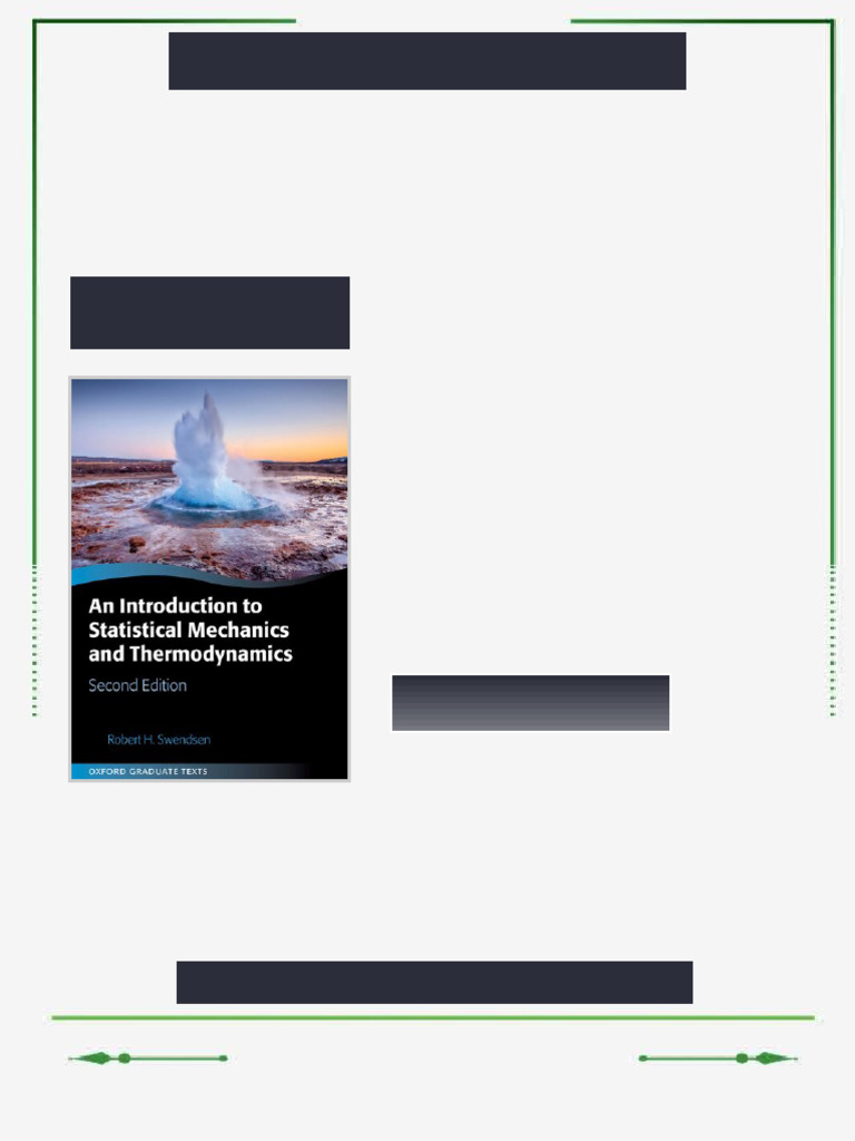 2469An Introduction to Statistical Mechanics and Thermodynamics 2nd ...