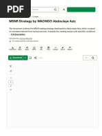 MSnR Forex Trading Strategy Guide | PDF