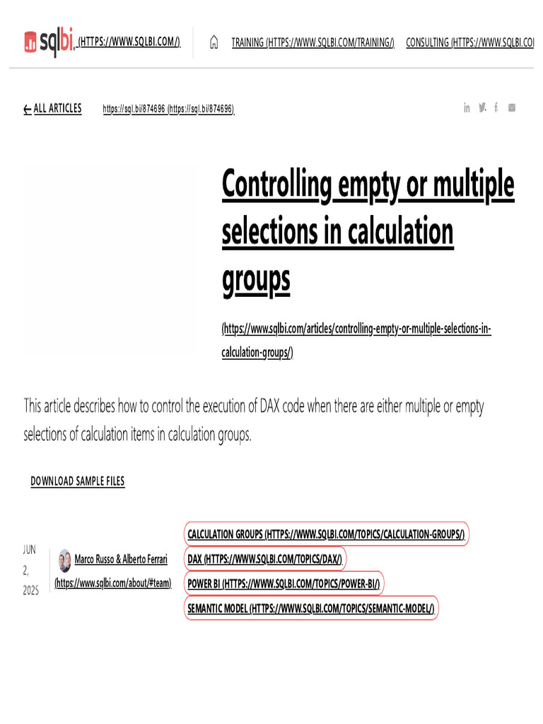 Controlling Empty or Multiple Selections in Calculation Groups - SQLBI ...