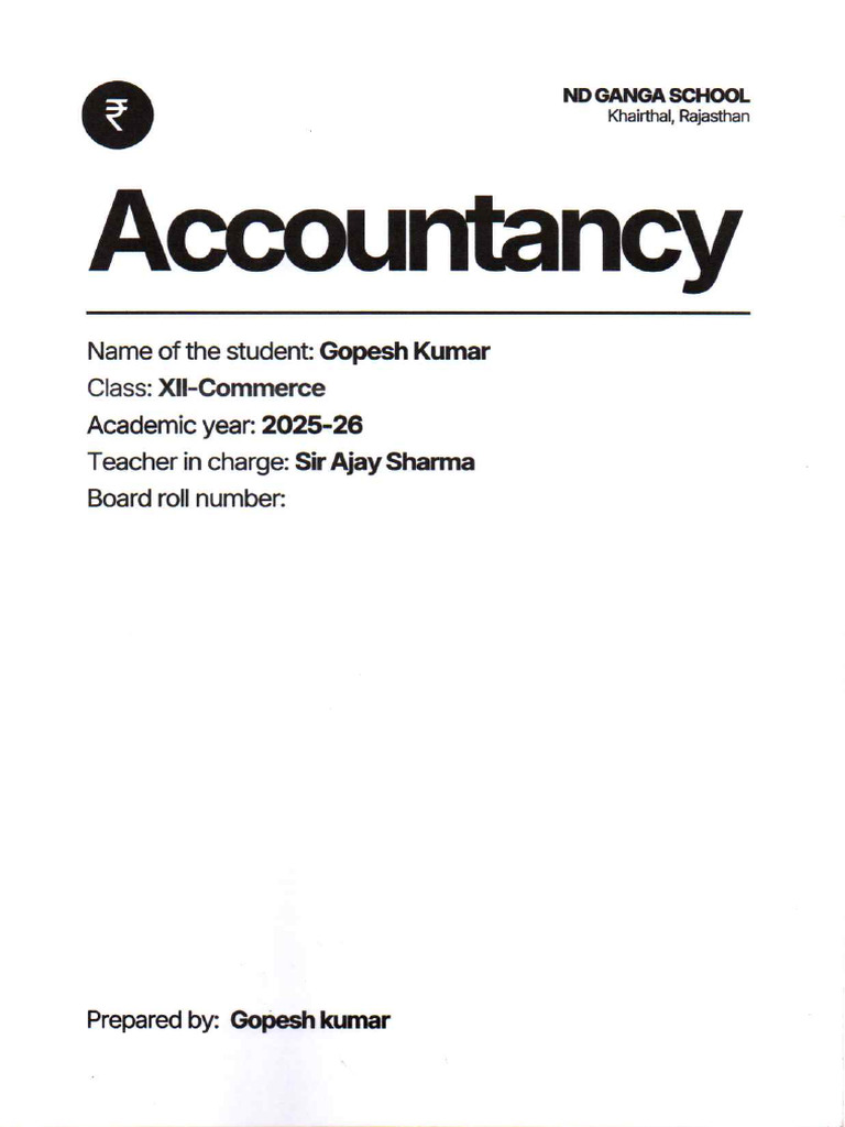 Cash Flow Statement and Accounting Ratios of HDFC Bank Ltd. Class 12 ...