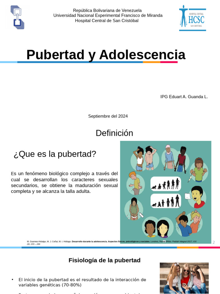 Pubertad y Adolescencia Ed | PDF | Pubertad | Adolescencia