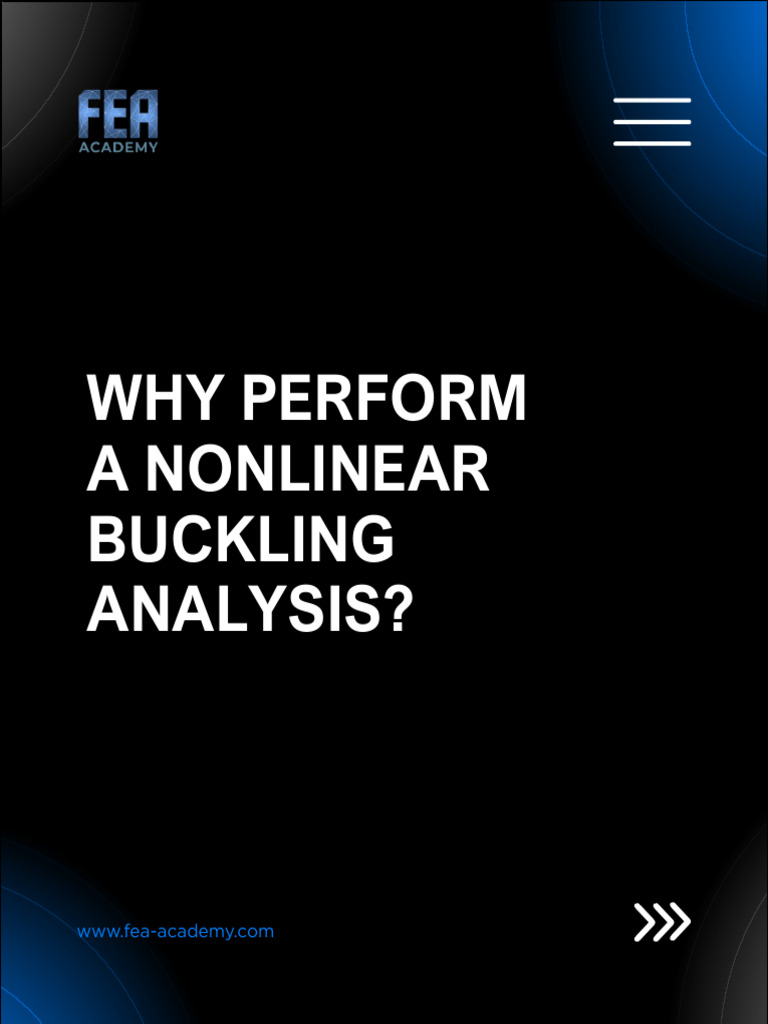 Importance of Nonlinear Buckling Analysis | PDF