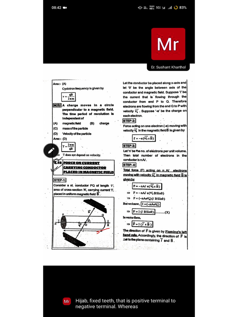 Class 12 Phy Notes | PDF