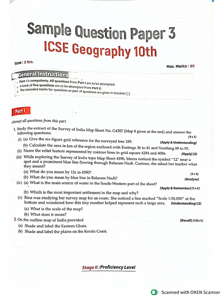 Arihant Geography Class 10 SP3 | PDF