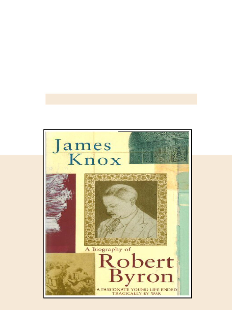 A Biography of Robert Byron A Passionate Young Life Ended Tragically by ...