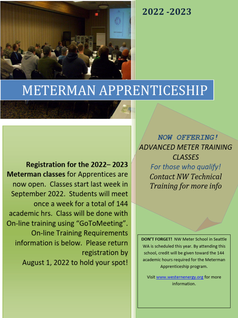 Meter Man Apprenticeship | PDF | Transformer | Power (Physics)