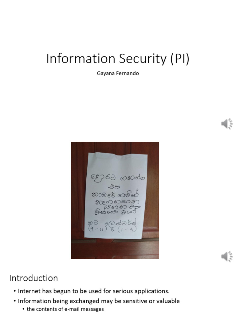 Information Security (PI)_251221_214441 | PDF | Security | Computer ...