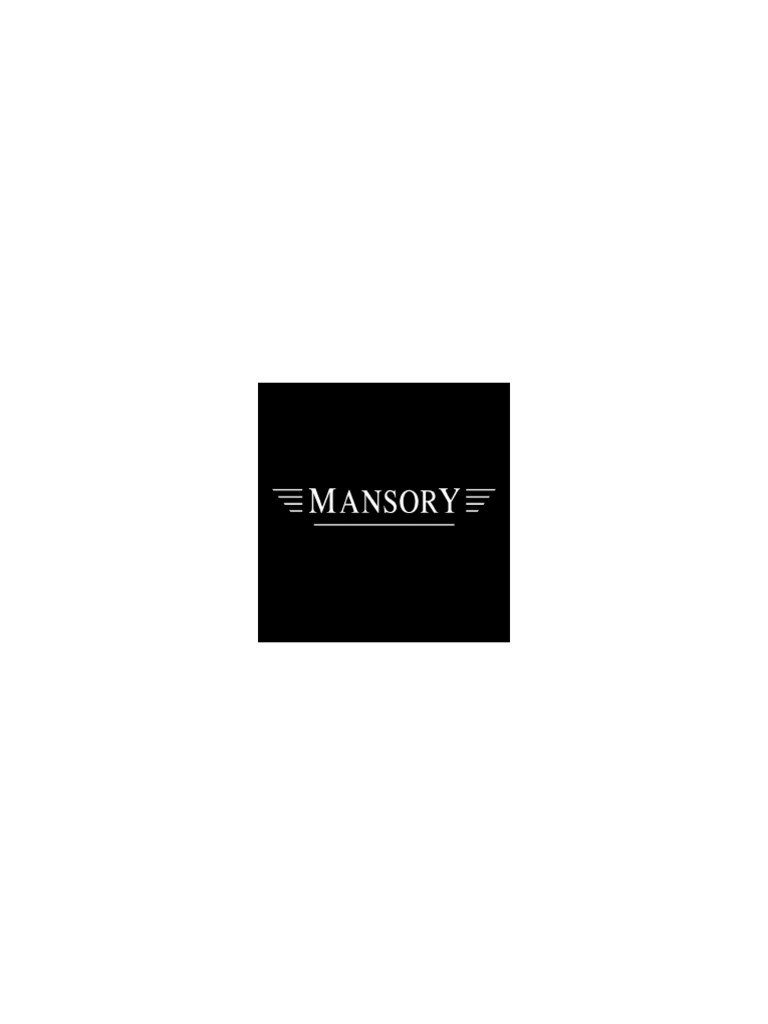 Mansory Logo | PDF