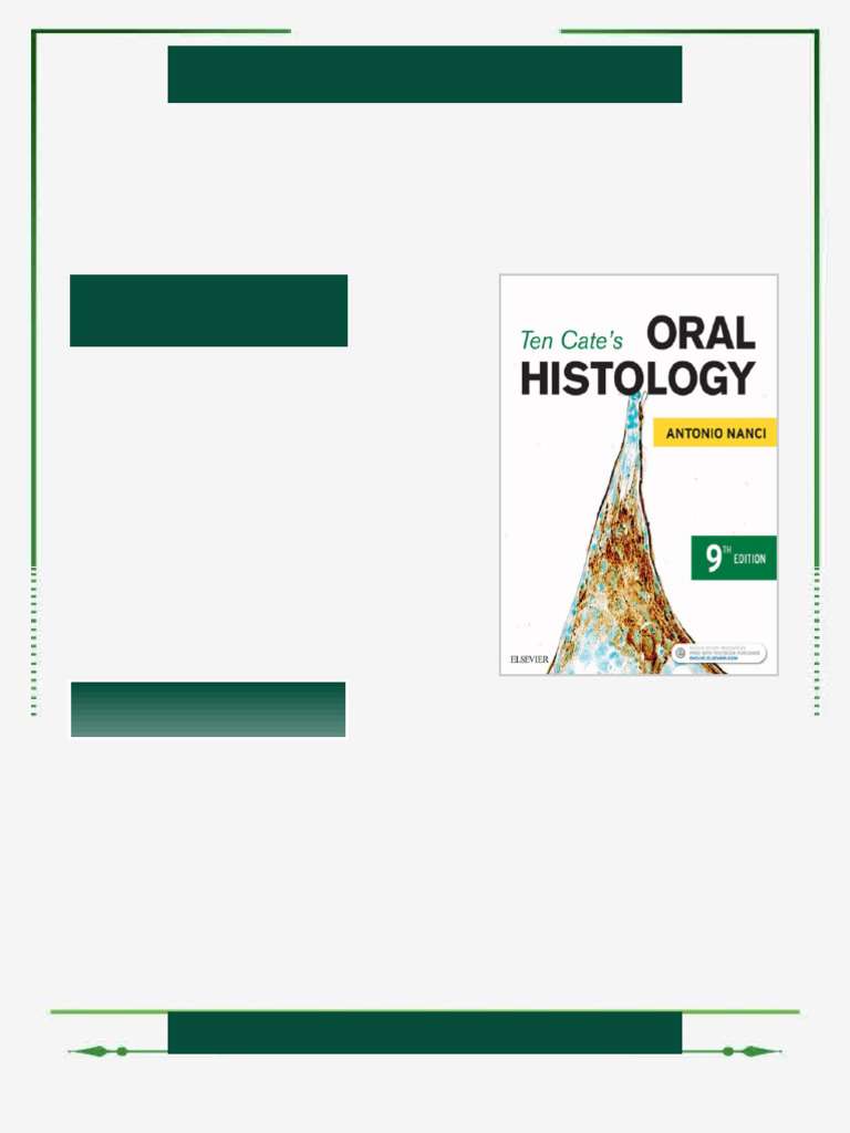 Ten Cate’s Oral Histology: Development, Structure, and Function [TRUE ...