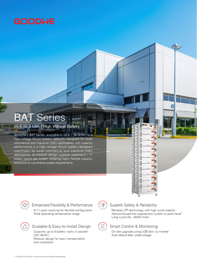 GoodWe BAT Series High-Voltage Batteries | PDF | Electricity ...