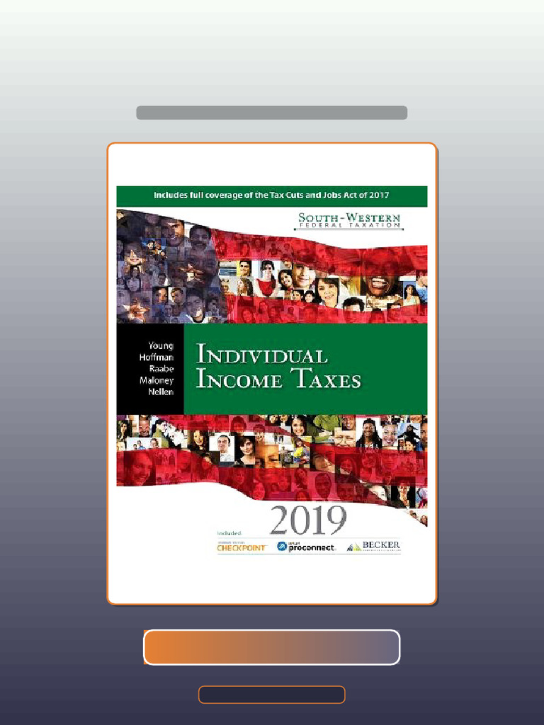 Test Bank for SouthWestern Federal Taxation 2019 Individual Income ...