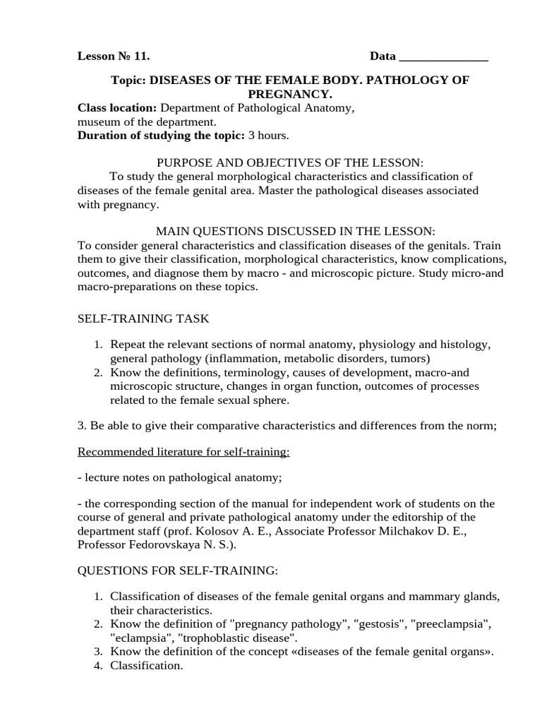 Diseases of The Female Body | PDF | Ovarian Cancer | Cancer