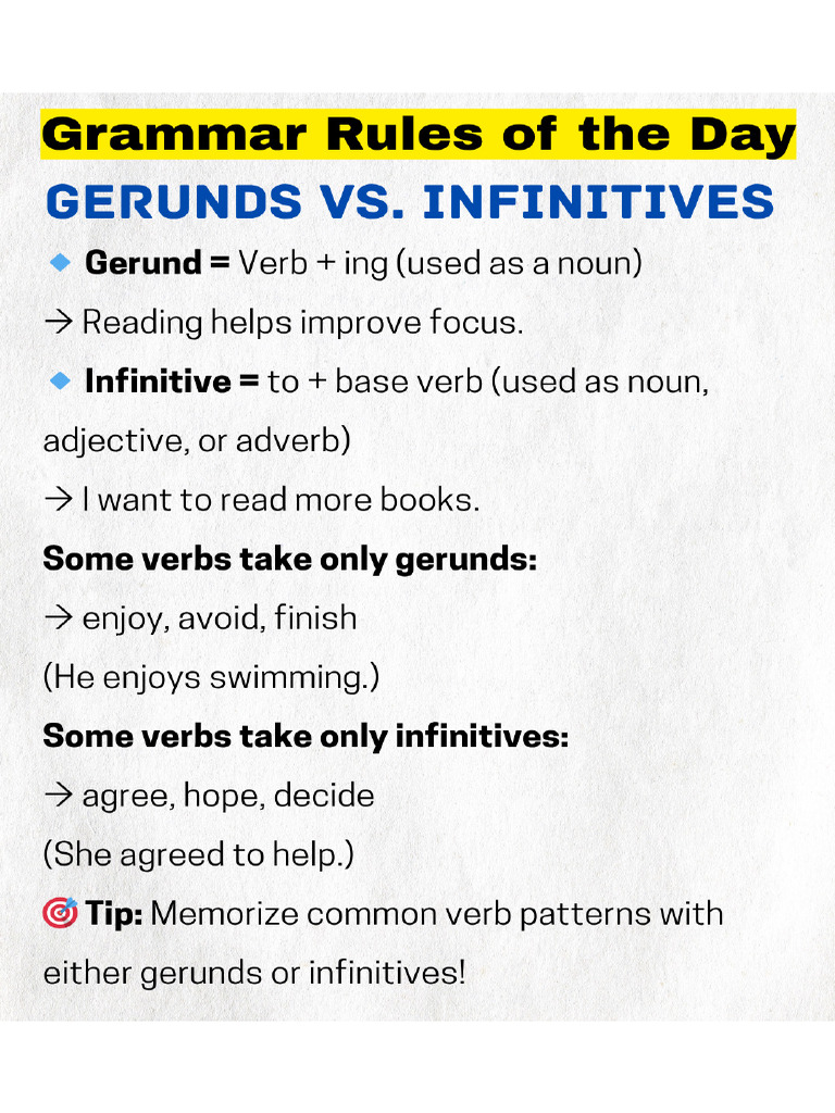 Grammar Rules | PDF