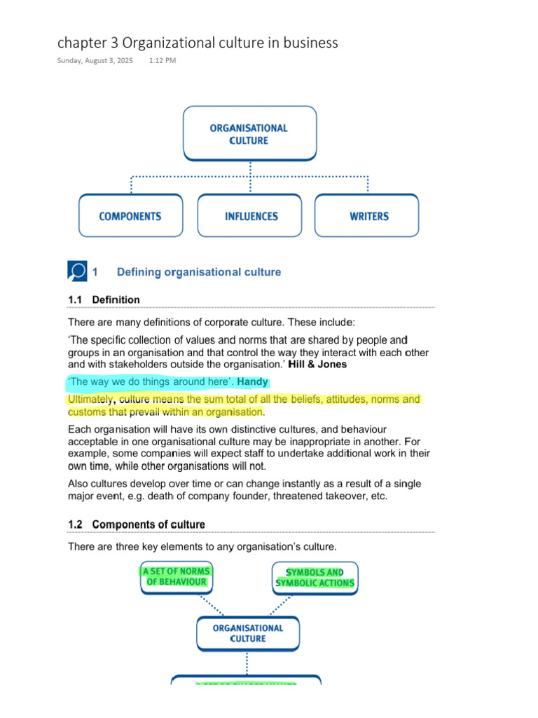 Understanding Business Culture | PDF