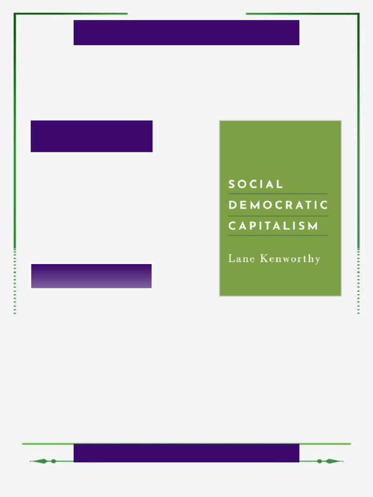 Social Democratic Capitalism Lane Kenworthy ebook easy view edition ...
