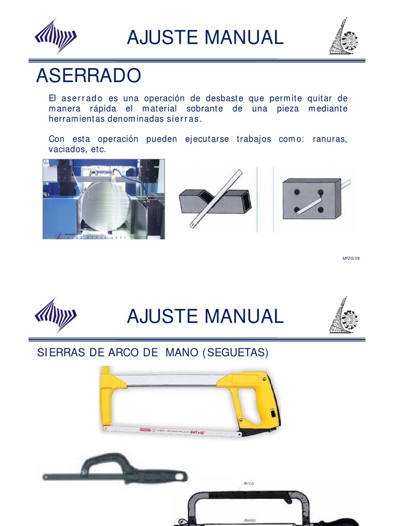 Ajuste Manual | PDF | Herramientas | Perforar