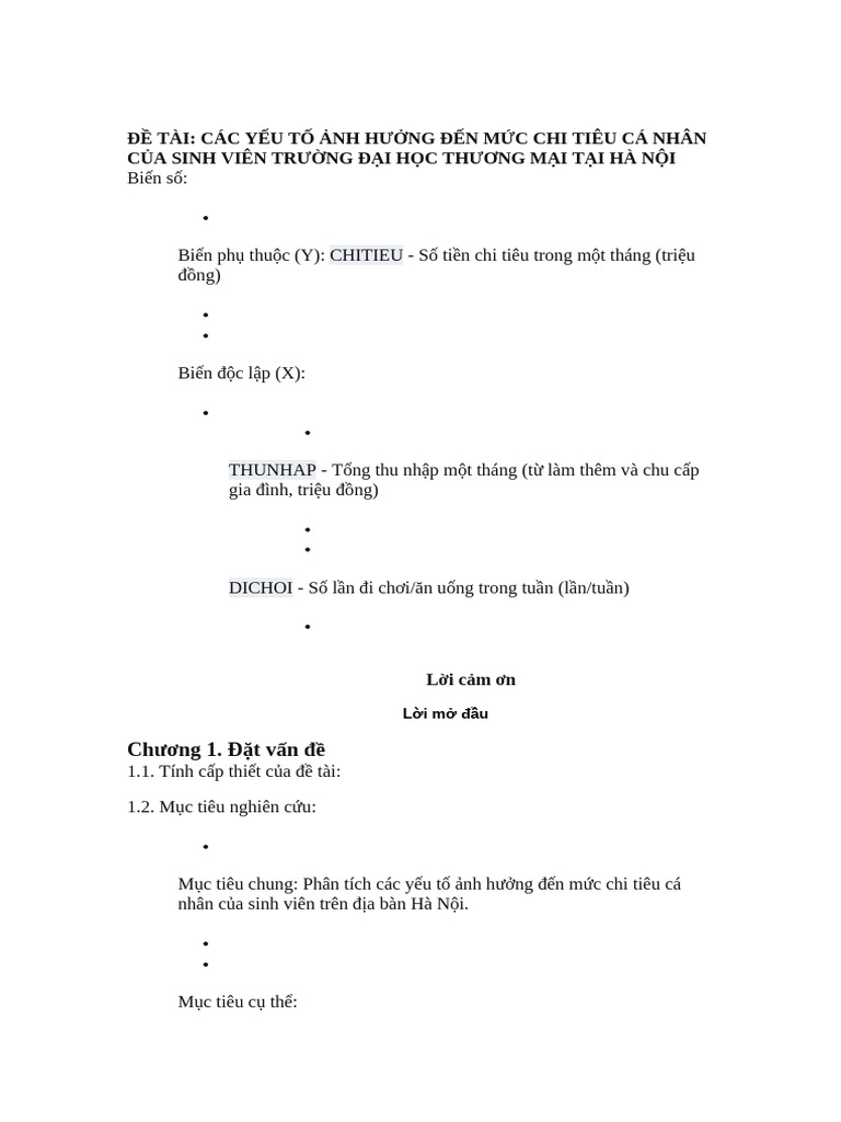 De Cuong KTL | PDF