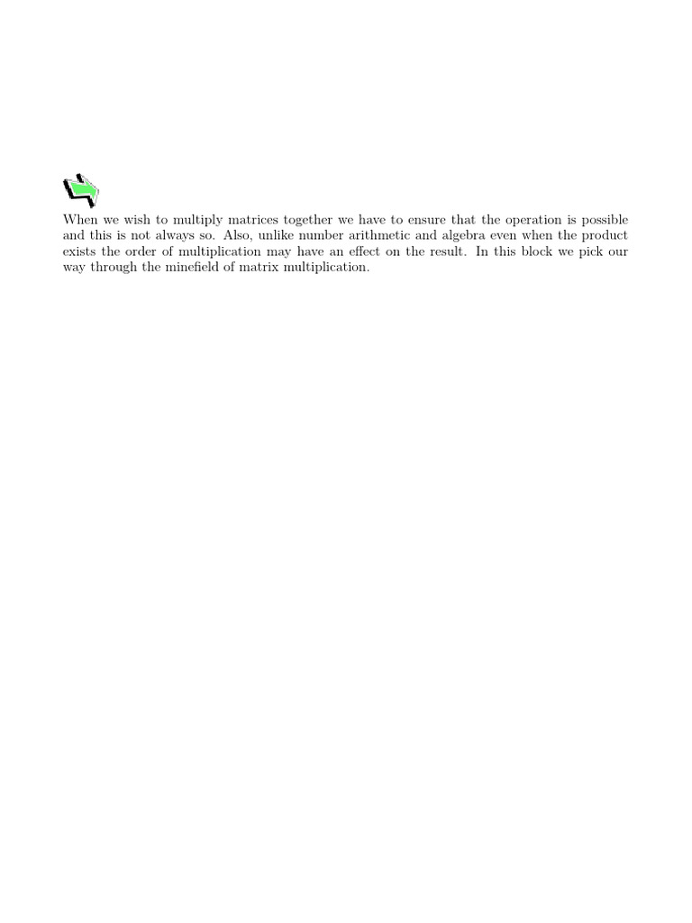 Matrix Multiplication | PDF | Matrix (Mathematics) | Functional Analysis