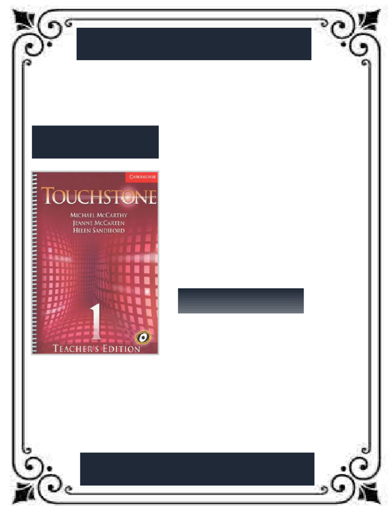 Touchstone 1 Teacher s Edition Mccarthy Michael. ebook no-install ...