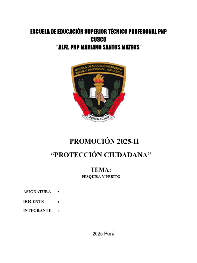 PESQUISA Y PERITO (1) | PDF | Testigo experto | Evidencia