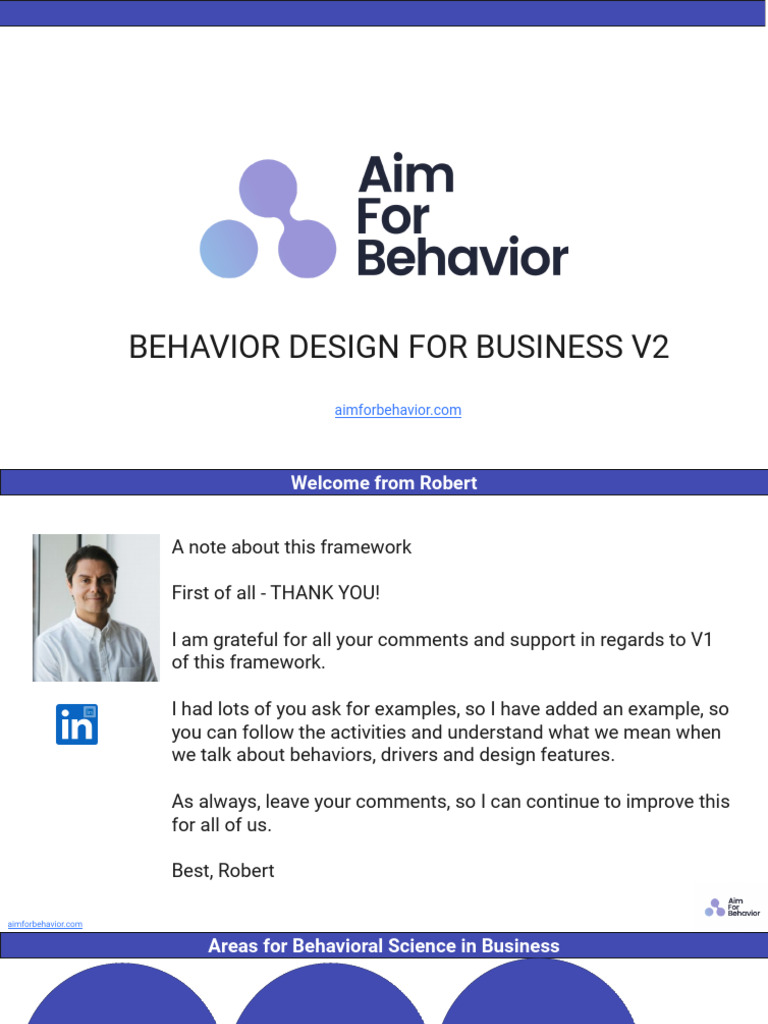Behavior Design Framework PDF | PDF | Behavior | Motivation
