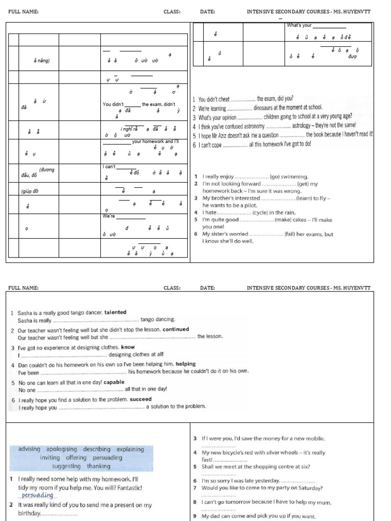 23a - Sat - l19 - Further Practice - U6 - Word Patterns | PDF
