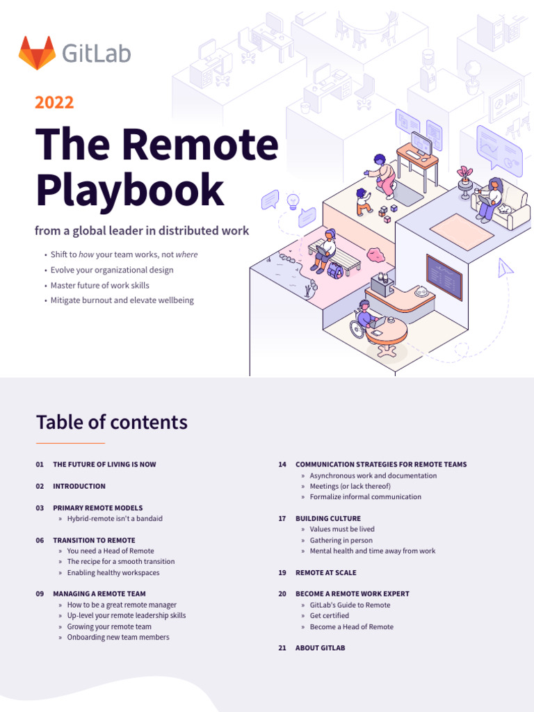 REmote Working Playbook | PDF | Leadership | Employee Retention