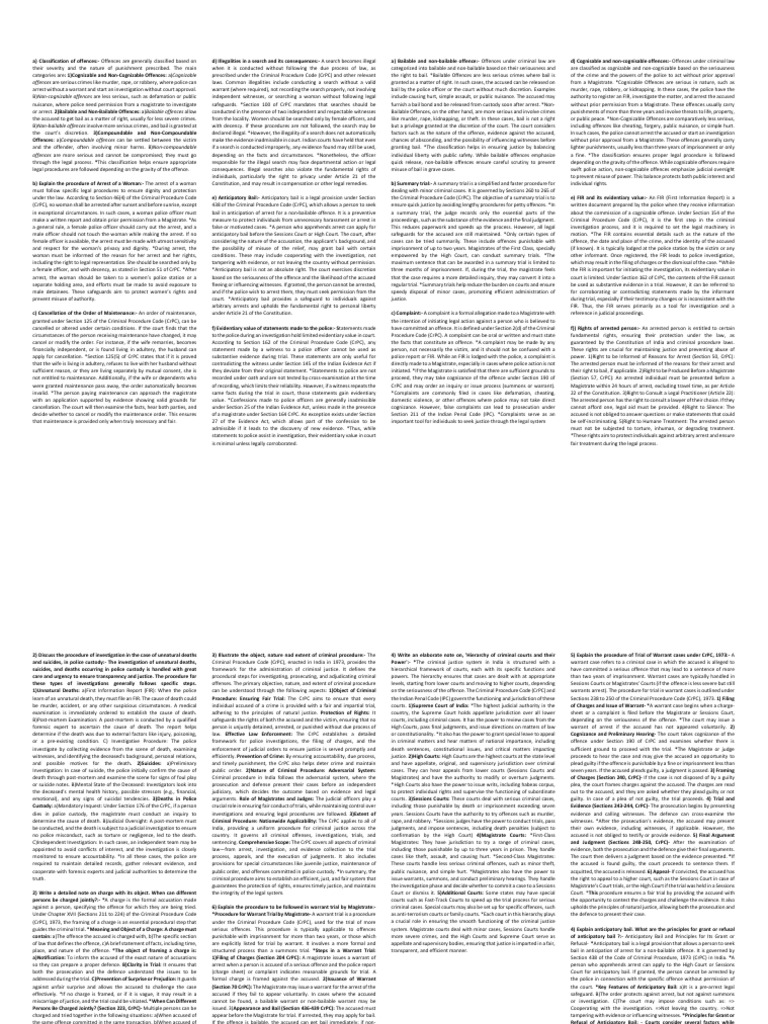 CRPC 17 April | PDF | Plea Bargain | Bail