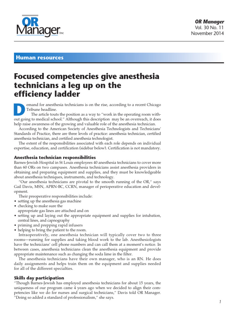 1114 ORM 25 Anesthesia | PDF | Anesthesia | Surgery