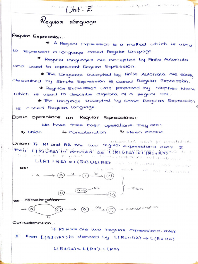 TOC Module 2 | PDF