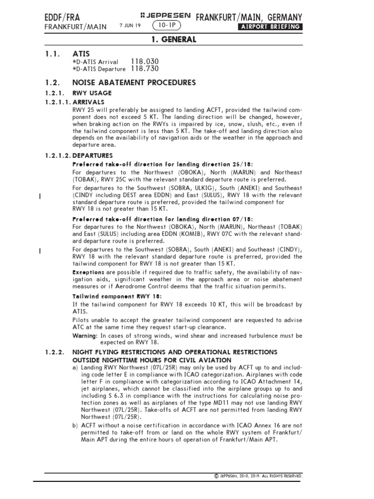Eddf Binder Ffs Pkg | PDF | Instrument Flight Rules | Air Traffic Control