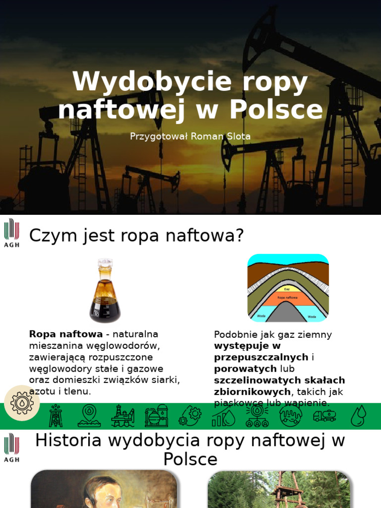 Wydobycie Ropy Naftowej W Polsce | PDF